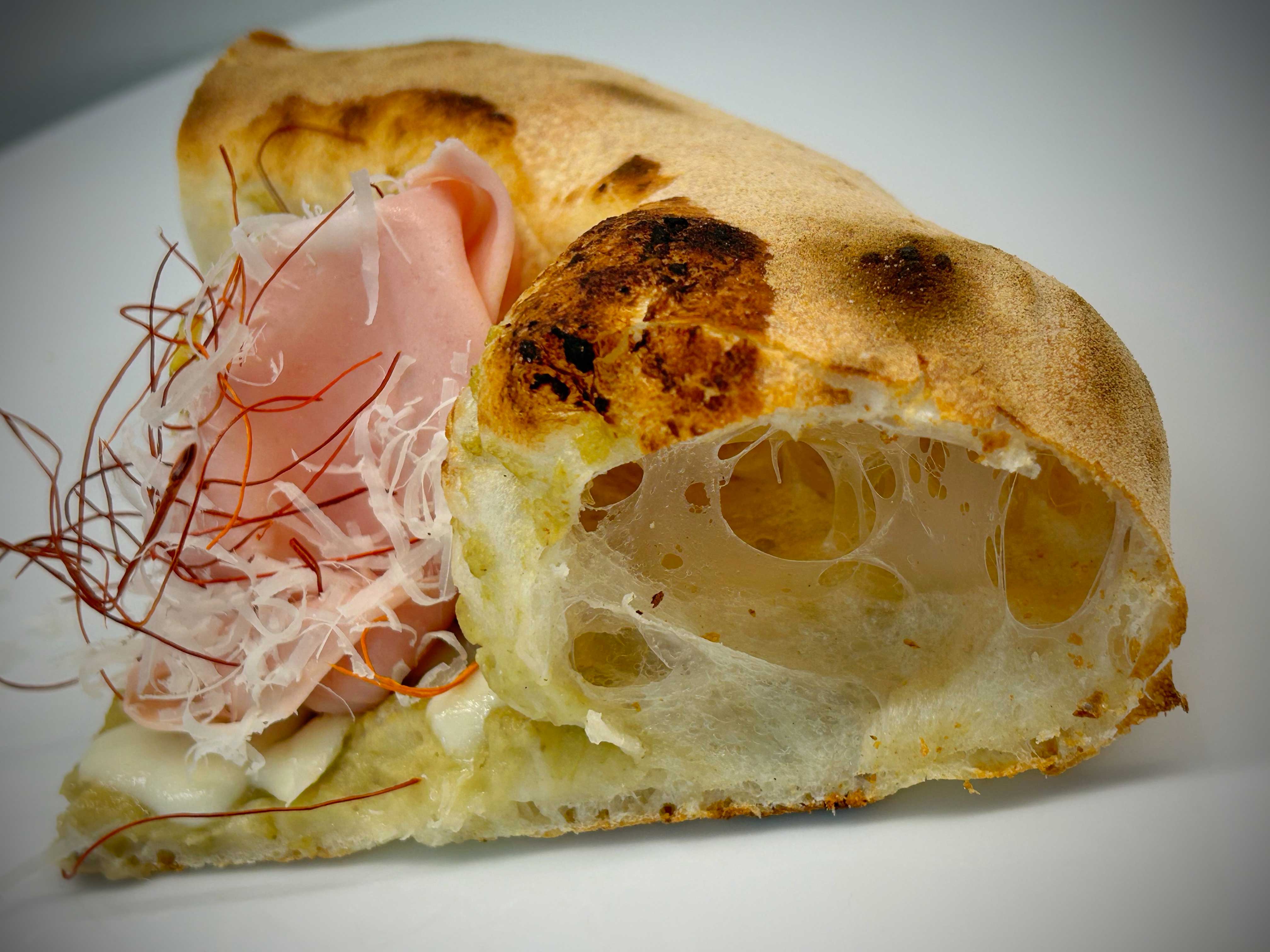 Pizza Contemporánea con Método Directo con harina Napoletana Rossa y Lemady