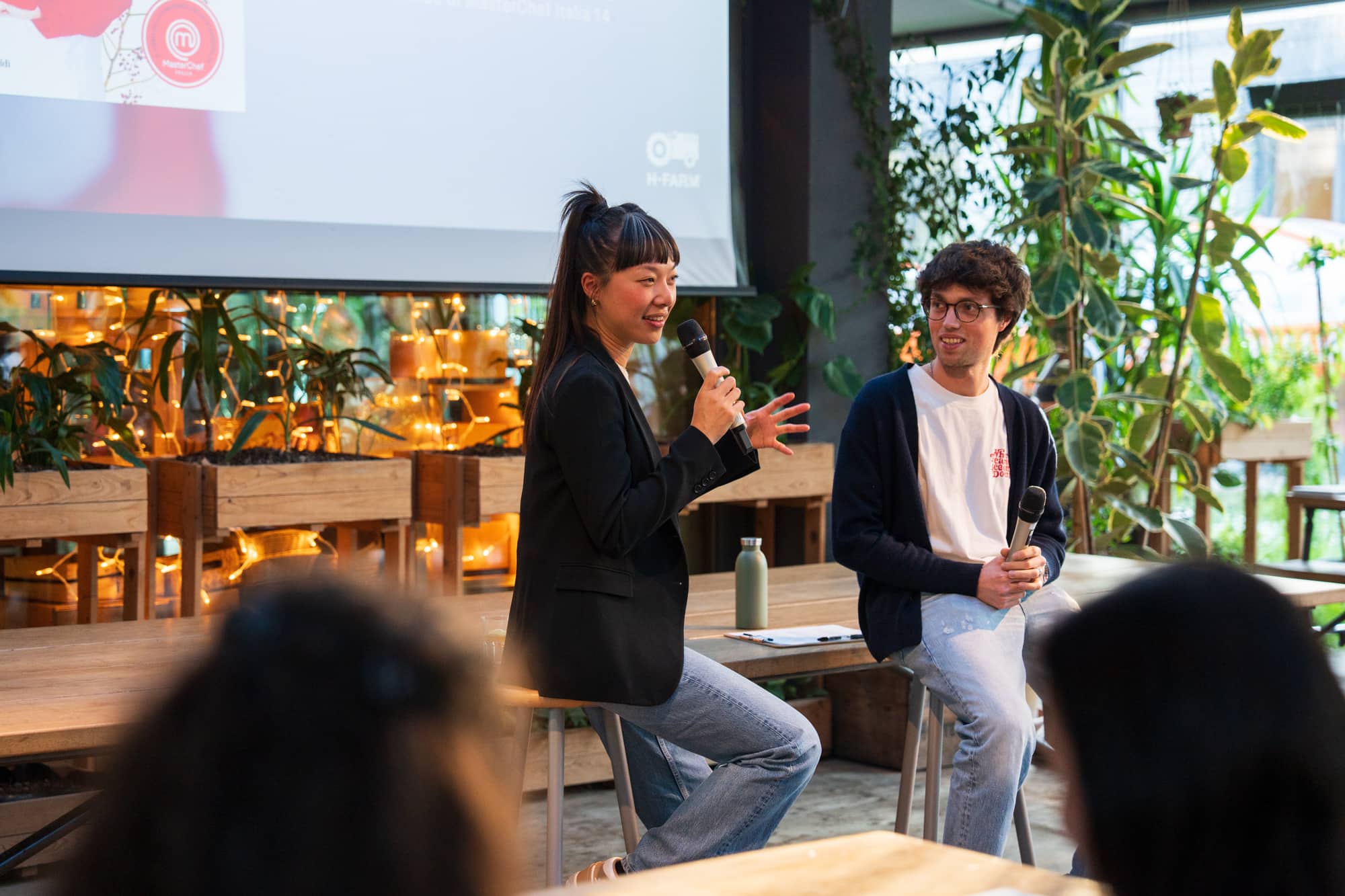 Anna Zhang, Winner of MasterChef Italia 14, at H-FARM | H-FARM