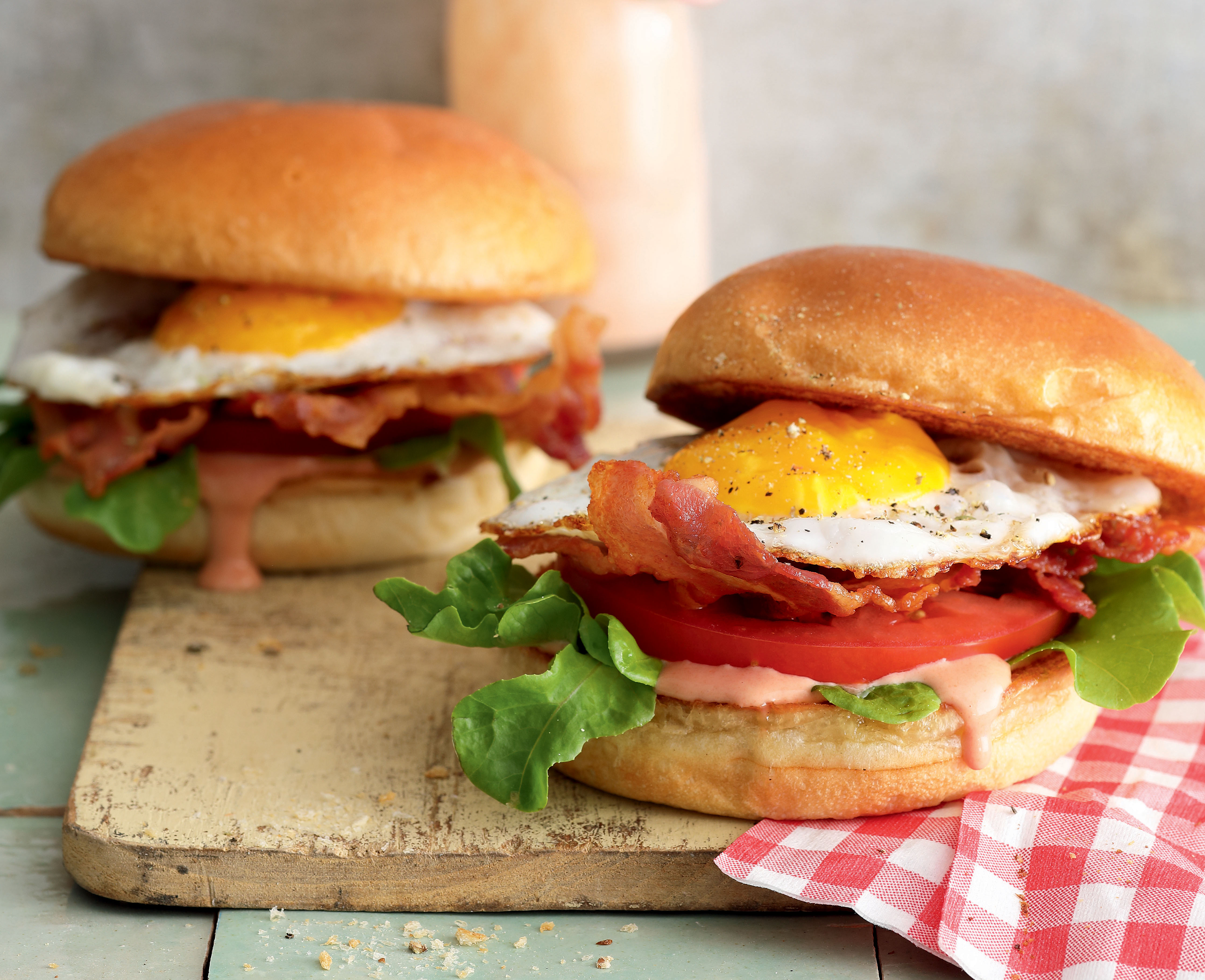 US-Breakfast-Burger: Hamburger Rezept | Kenwood Club