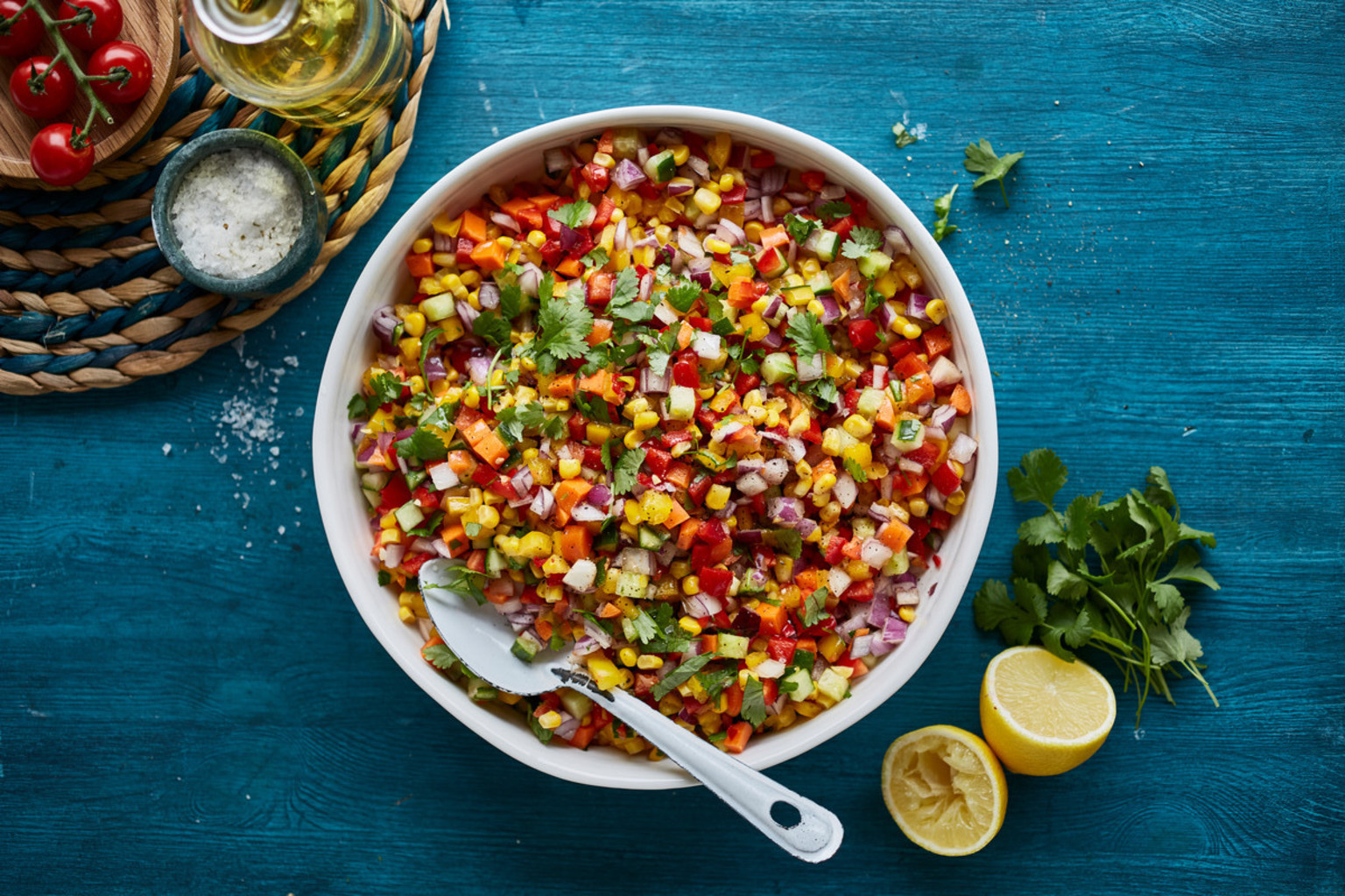 Bunter Sommer-Salat: Einfaches Salatrezept | Kenwood Club