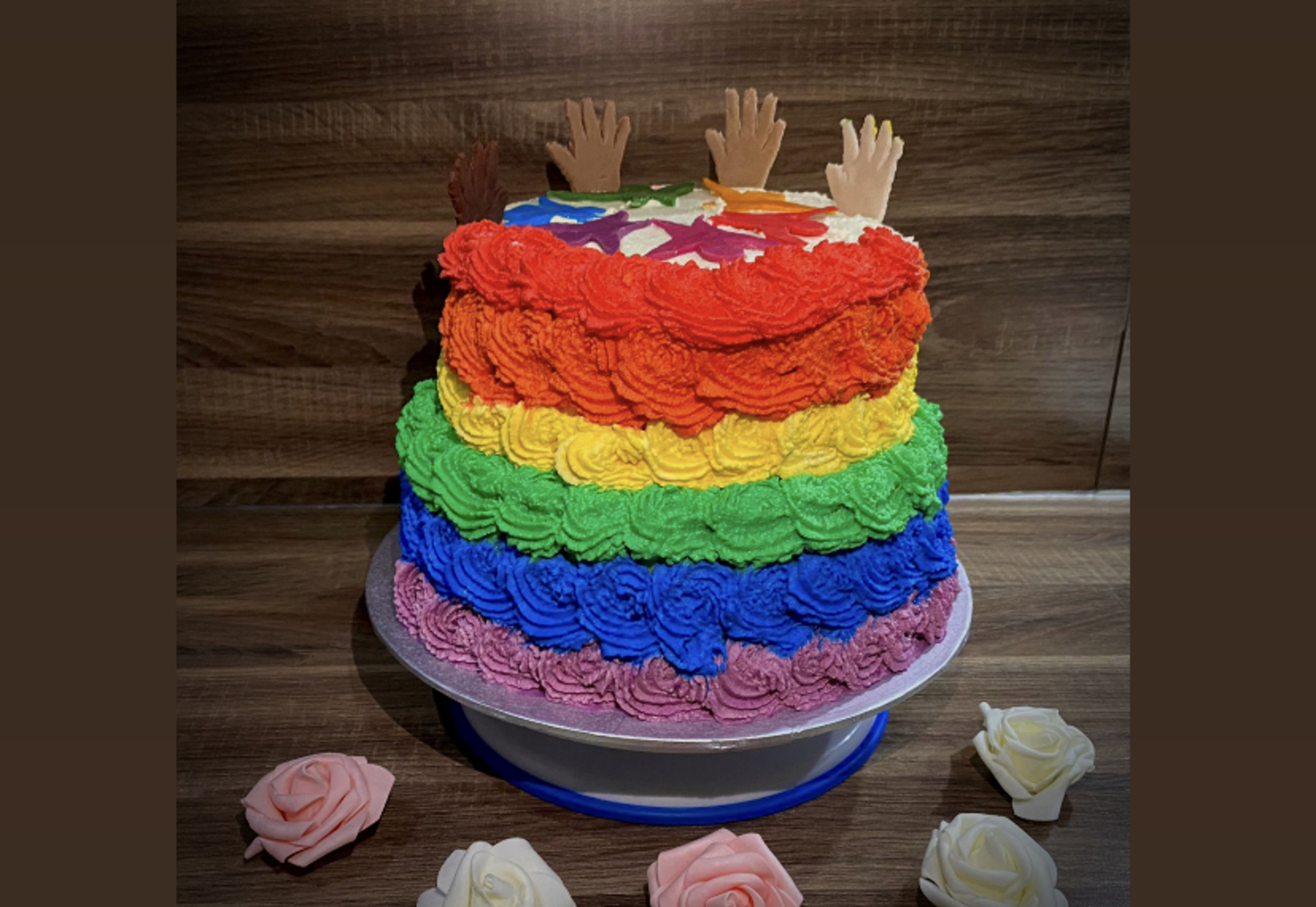 Together taste better- in and out Diversity Cake 🌈 | Kenwood Club