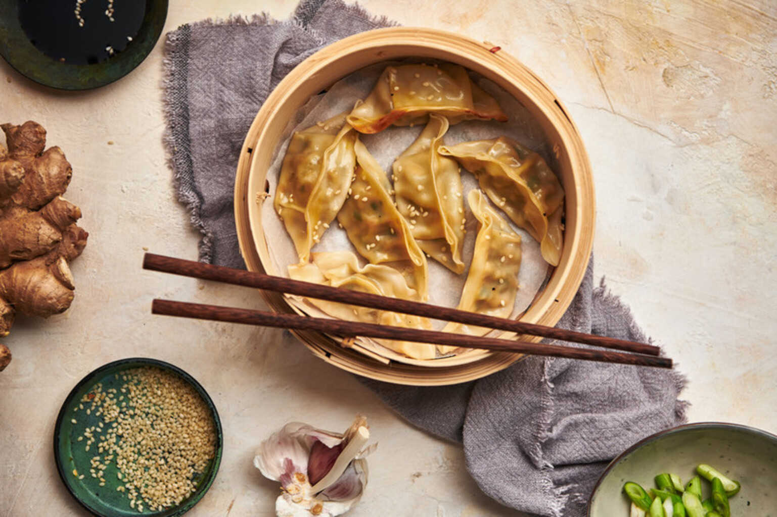 Vegetarische Teigtaschen / Dumplings | Kenwood Club