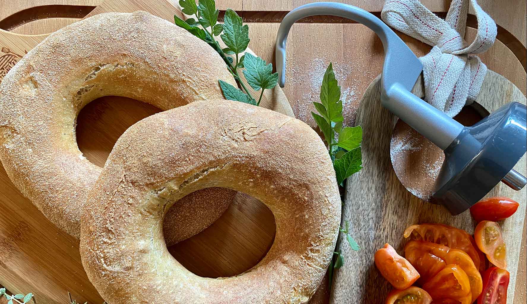 Strazzata focaccia di Avigliano | Kenwood Club