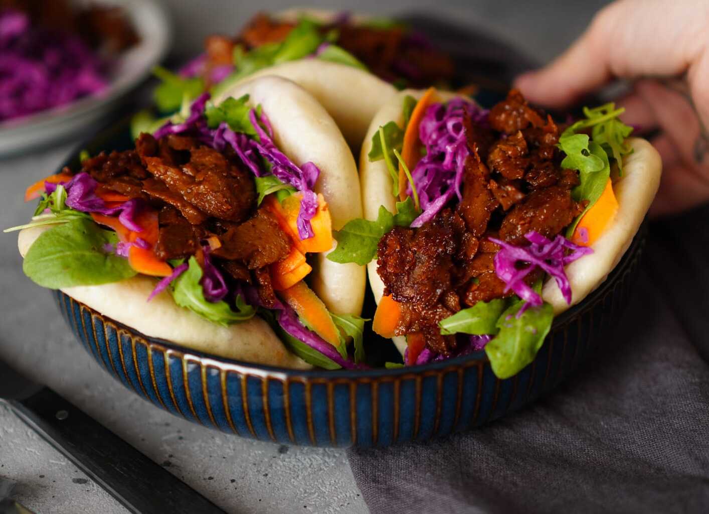 Gua Bao con straccetti di seitan | Kenwood Club