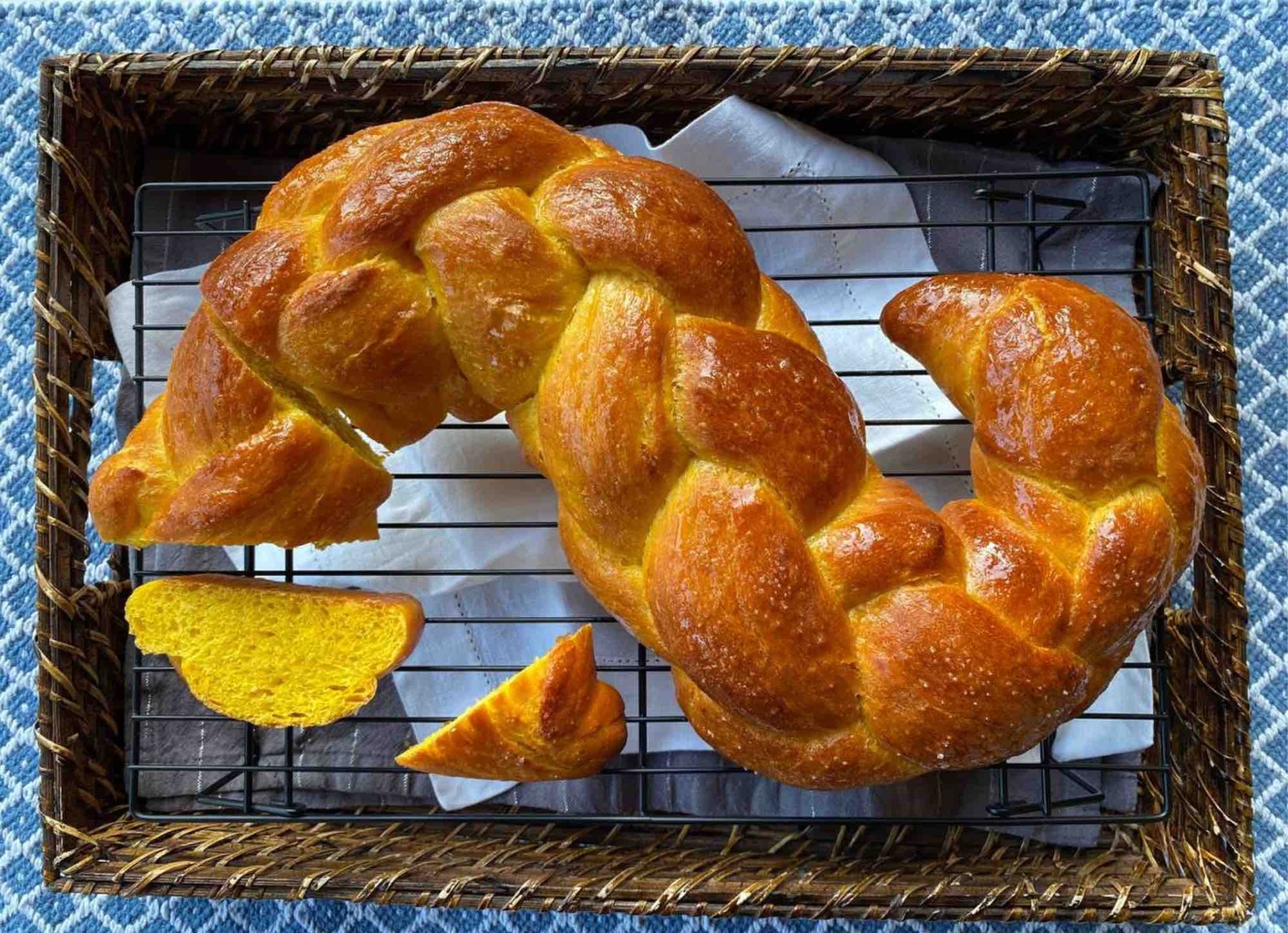 Ricetta treccia di pane alla zucca | Ricette Kenwood Club